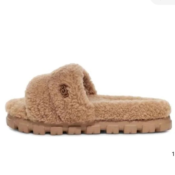 UGG | Shoes | Ugg Cozetta Puffy Slide Color Chestnut | Poshmark